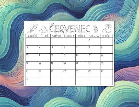 Plánovací kalendář 2026 - PDF zdarma ke stažení